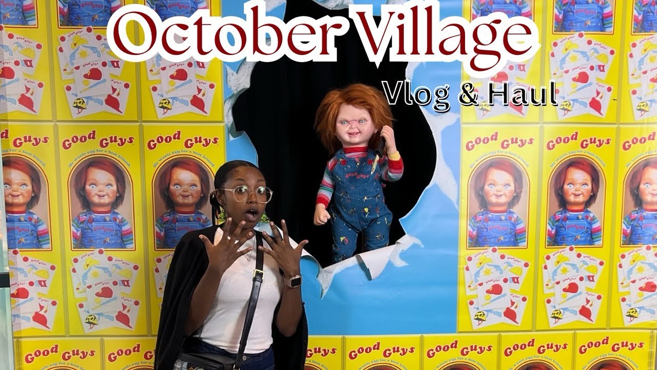 October Village Vlog and Haul - YouTube