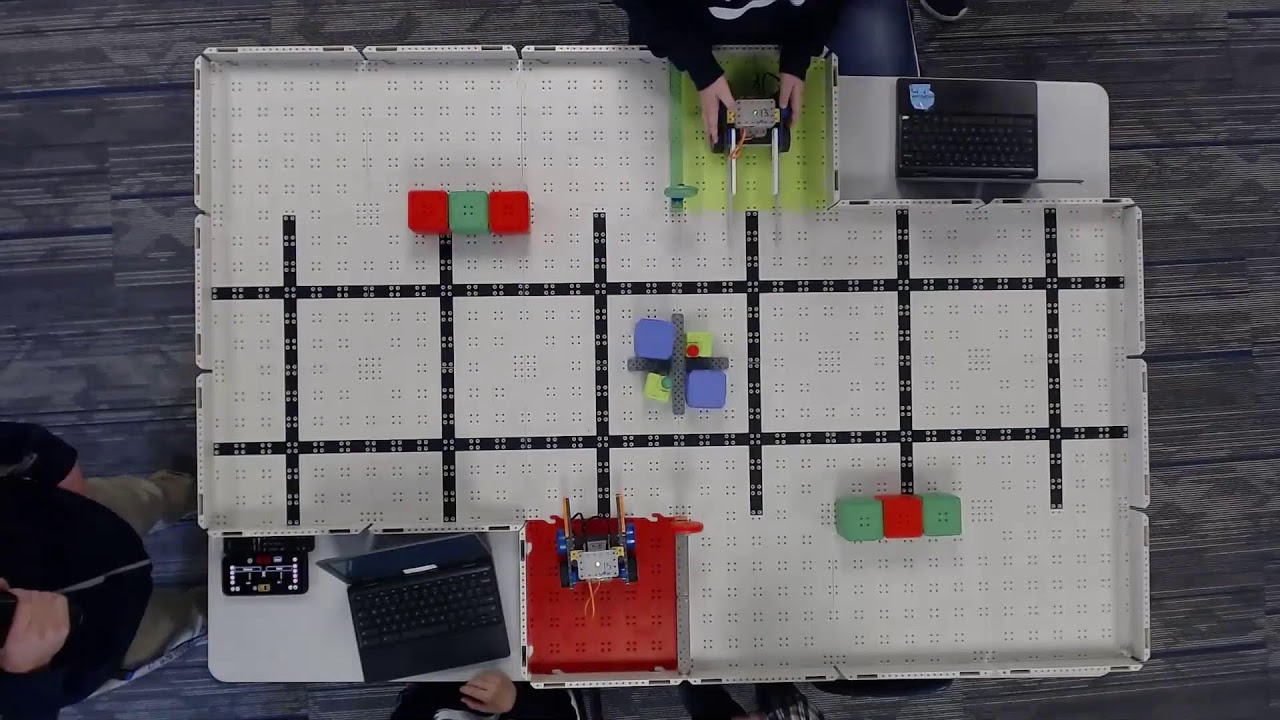 Grade 3A Vex Robotics Tournament - Barrett & Caleb vs. Reid & Decker ...
