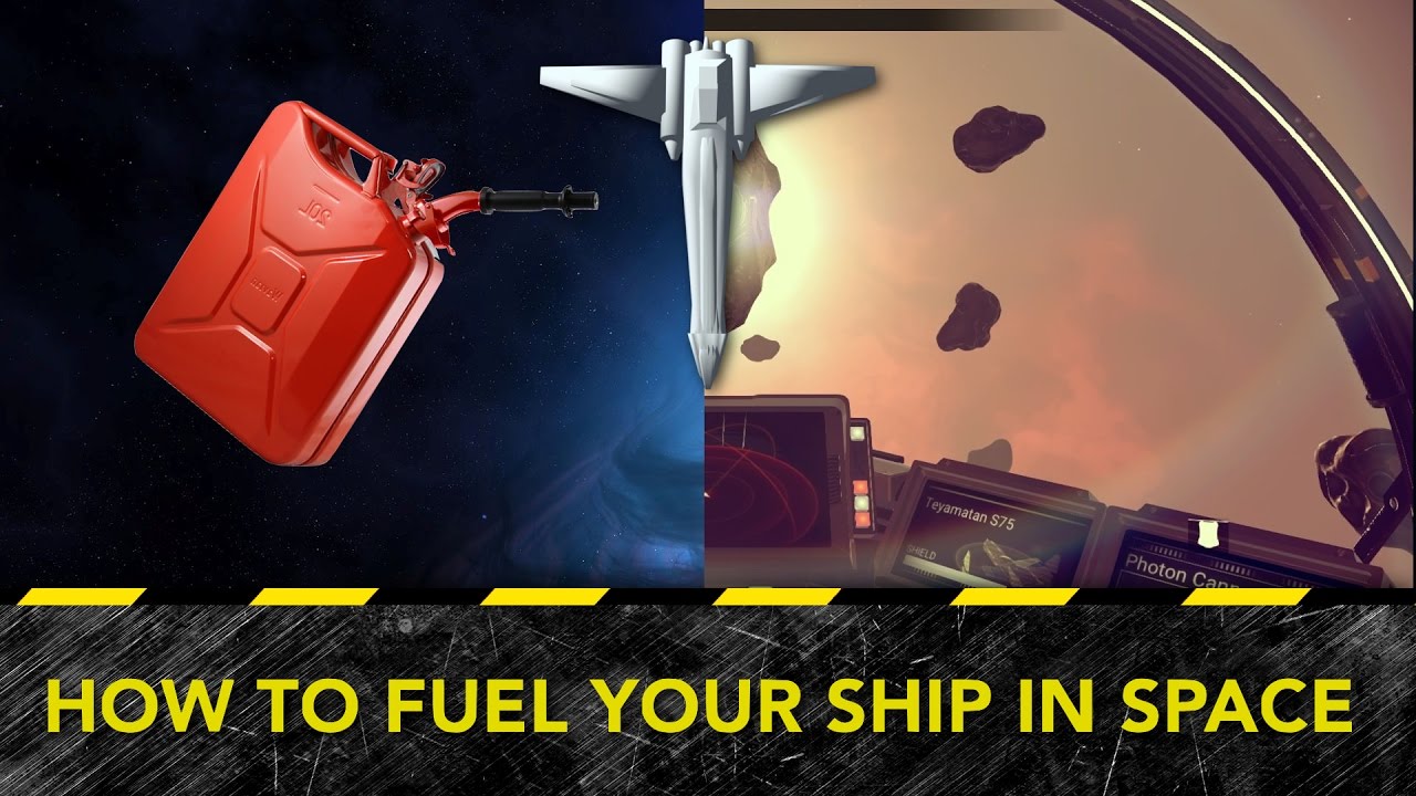 No Man's sky ★ How to fuel your ship in space ★ Tutorial - YouTube