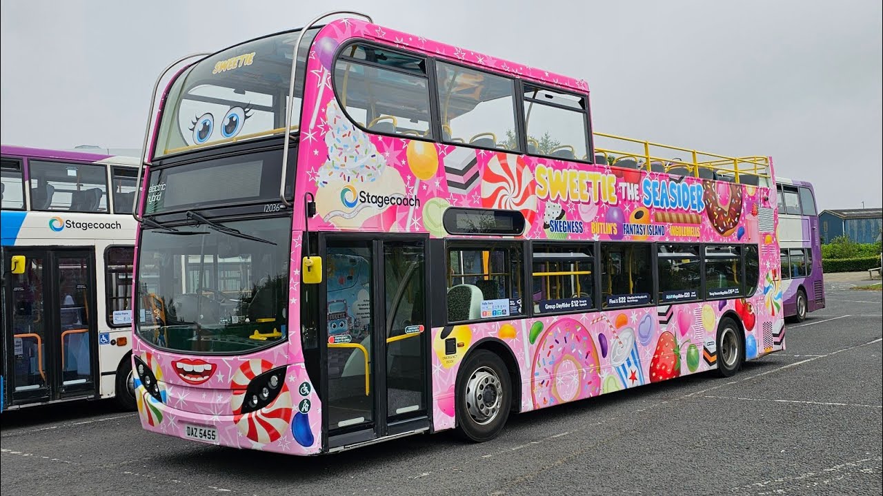 Stagecoach Bus Skegness 12036 Sweetie Arriving At Skegness Interchange ...