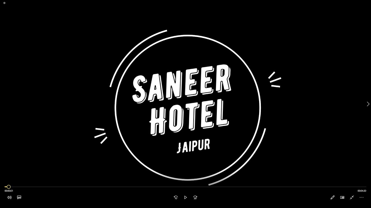 Saneer hotel, Jaipur, stay experience - YouTube