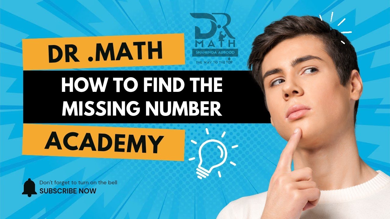 How to find the missing number ( Junior 1 , Junior 2 ) - YouTube