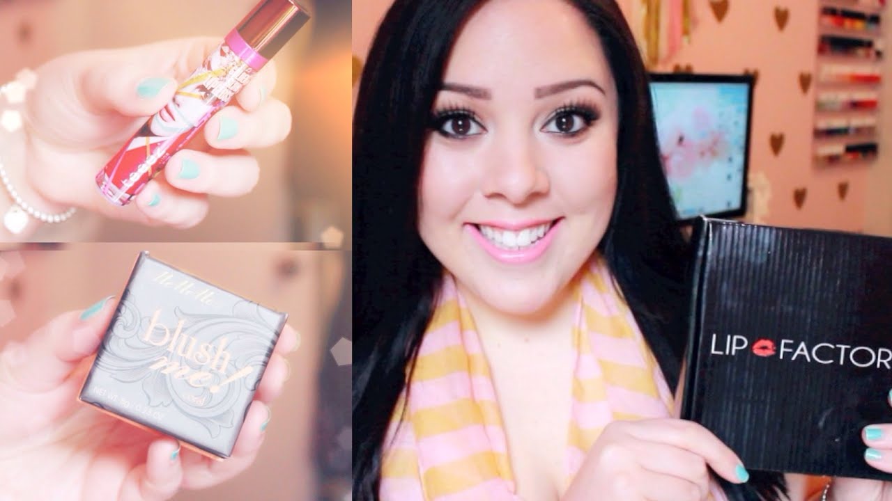 MY FIRST LIP FACTORY BOX! | Unboxing and Review - YouTube