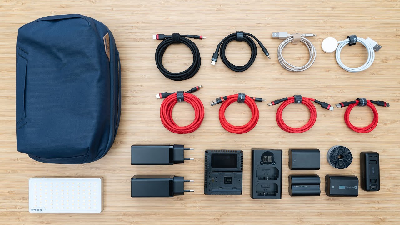USB-C Charging Kit V1.0 - ft. Peak Design Tech Pouch & Baseus GaN - YouTube