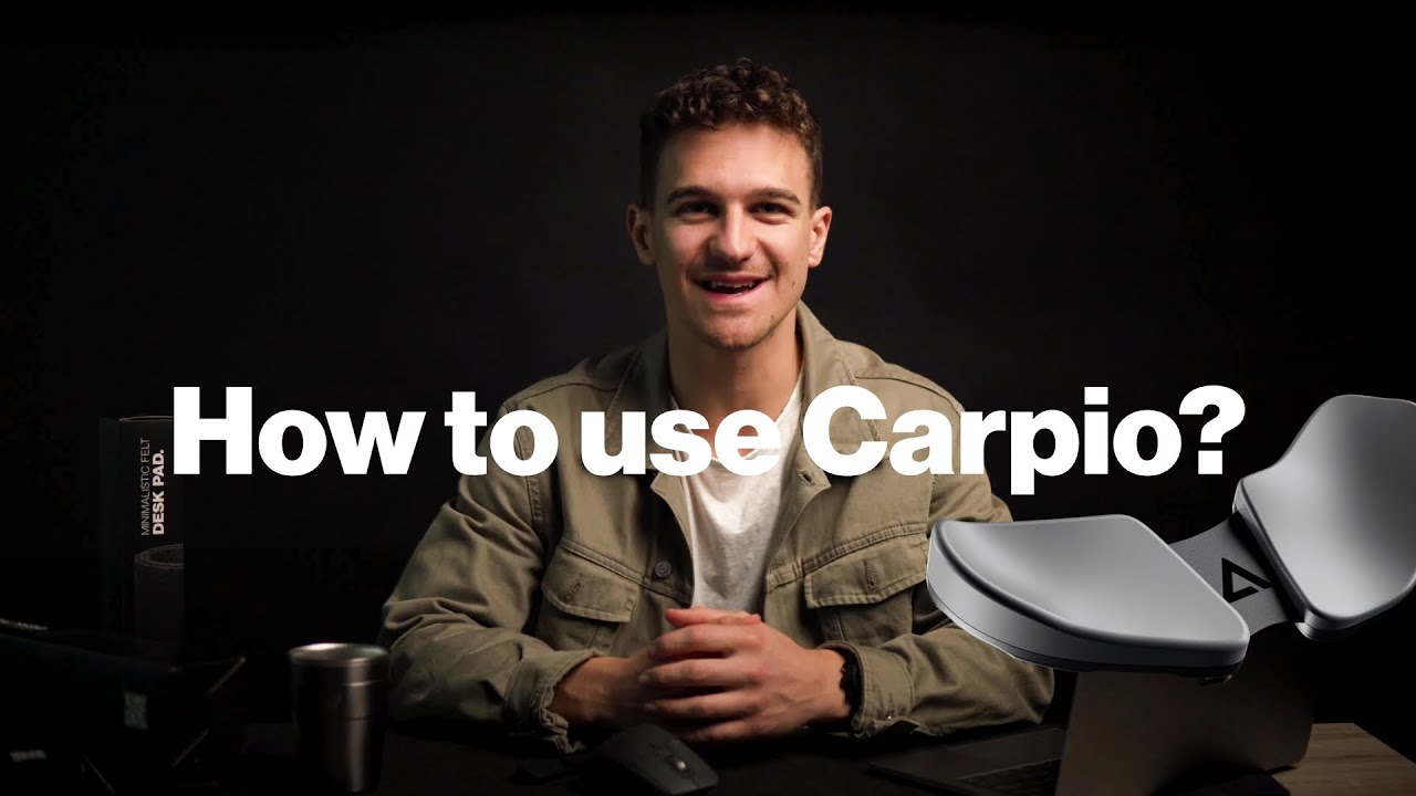 How to properly use your Carpio 2.0 - YouTube