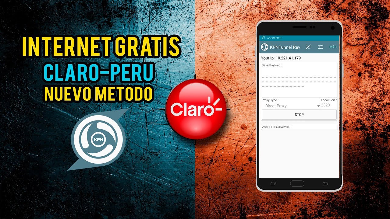 INTERNET GRATIS CLARO-PERU NUEVO MÉTODO 2018 - YouTube