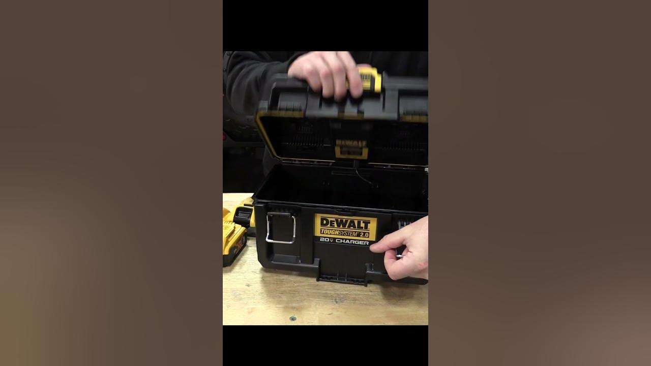Dewalt Toughsystem 2 0 Dual Port Charger Review Dwht08050 Shorts Youtube