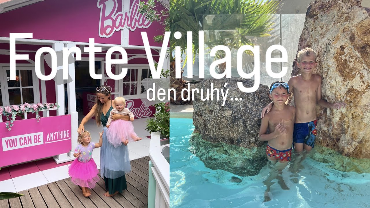 FORTE VILLAGE | Barbie house | Sardinie | Mimi&já - YouTube