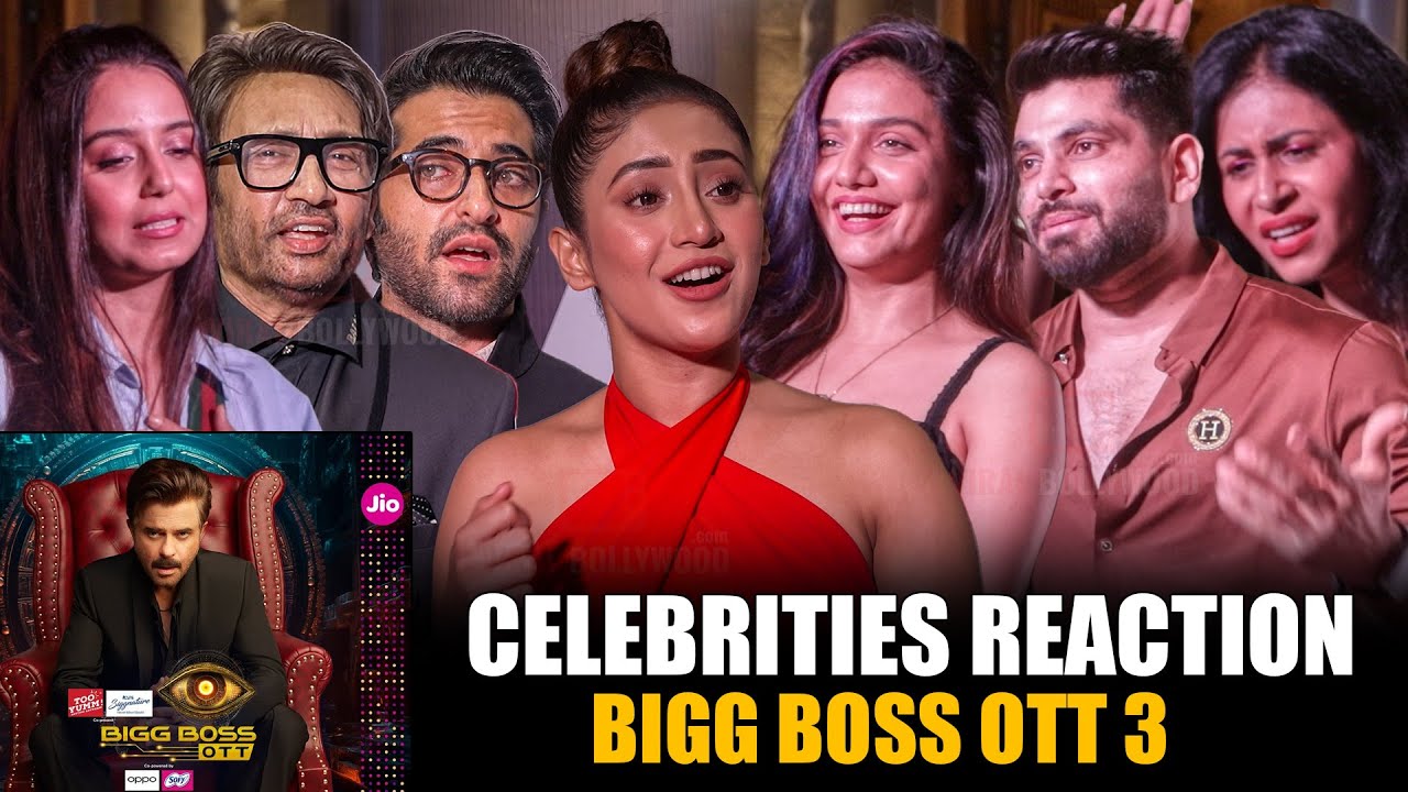 Celebrities Reaction on Bigg Boss OTT 3 Host | Shiva Thakare, Divya ...
