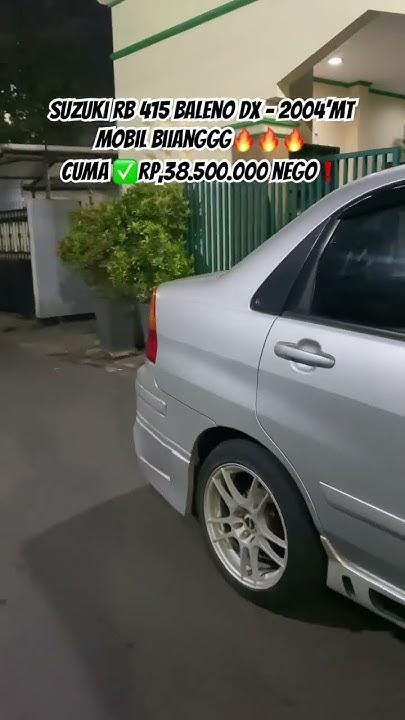Suzuki rb 415 baleno Dx - 2004’MtMobil biianggg🔥🔥🔥Cuma Rp,38.500.000 nego ️#jualbelimobilmurah ...