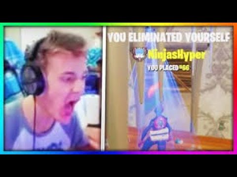 NINJA RAGE COMPILATION (H1Z1, FORTNITE) #1 - YouTube