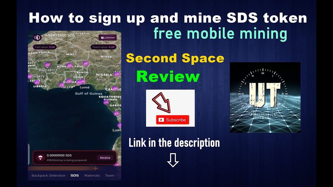 Second Space(SDS) Review | How to Signup and start mining SDS token for free - YouTube