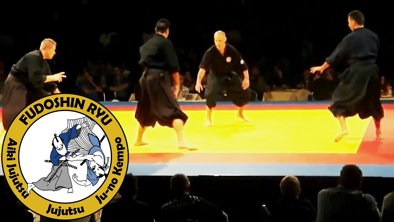 Traditional Aiki Jujutsu - Fudoshin ryu Demonstration - YouTube