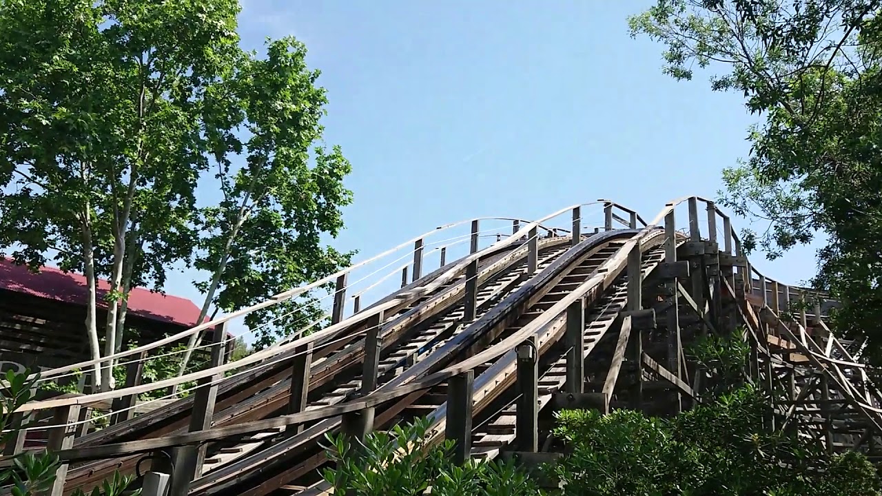 Stampida Roller Coaster Ride At PortAventura World, May 2018 - YouTube