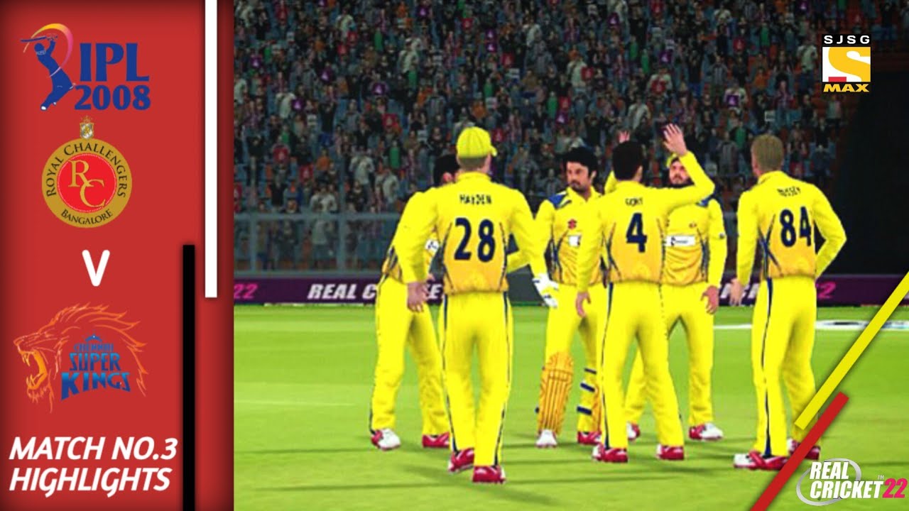 SOUTH INDIAN DERBY ROYAL CHALLENGERS BANGALORE VS CHENNAI SUPER KINGS ...