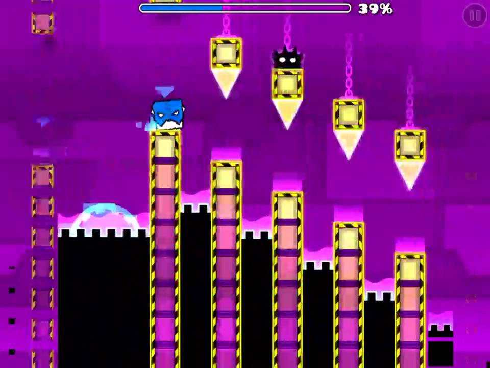 DUBSTEP!!! Geometry Dash Meltdown (1.0) (Level 3) Airborne Robots By ...