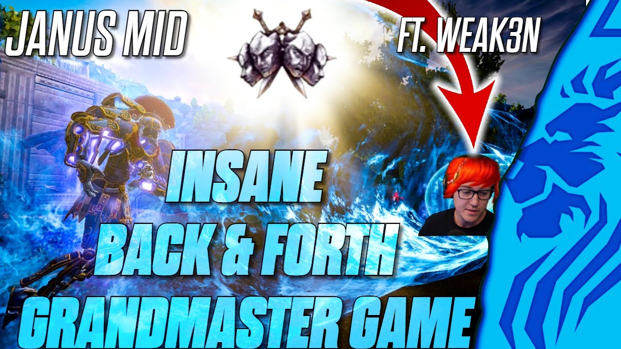 JANUS MID INSANE BACK & FORTH GRANDMASTER GAME FT. WEAK3N! - YouTube
