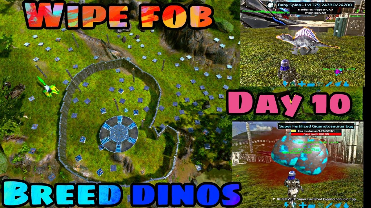 [ ARK MOBILE ] PVXC WIPE OTHER FOB DEFENCE BASE - YouTube