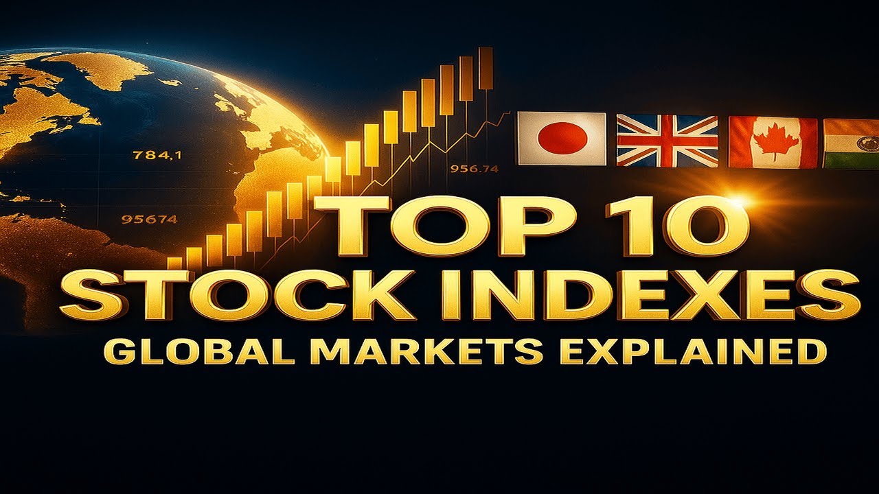 Top 10 Stock Indexes in the World: A Guide to Global Markets - YouTube