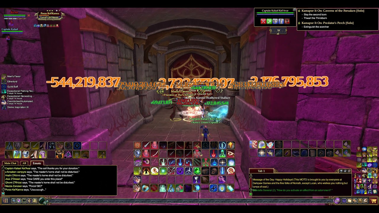 Everquest 2 - Castle Vacrul: Caverns of the Forsaken (Solo) - YouTube