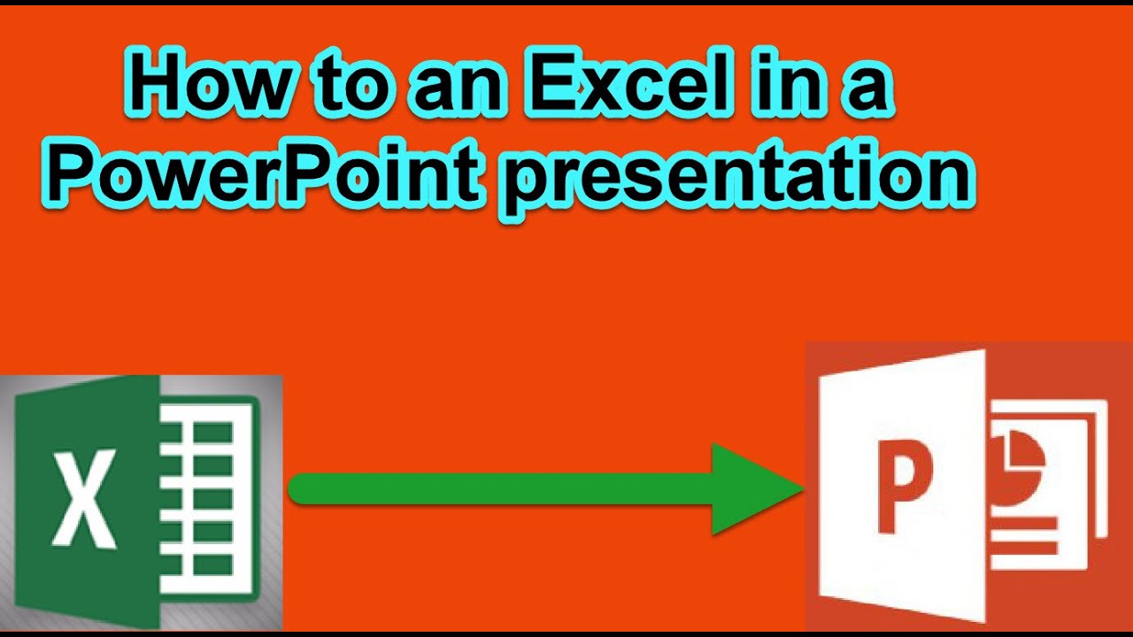 How To Insert An Excel File Inside A PowerPoint Presentation YouTube How To Insert An Excel File Inside A PowerPoint Presentation YouTube