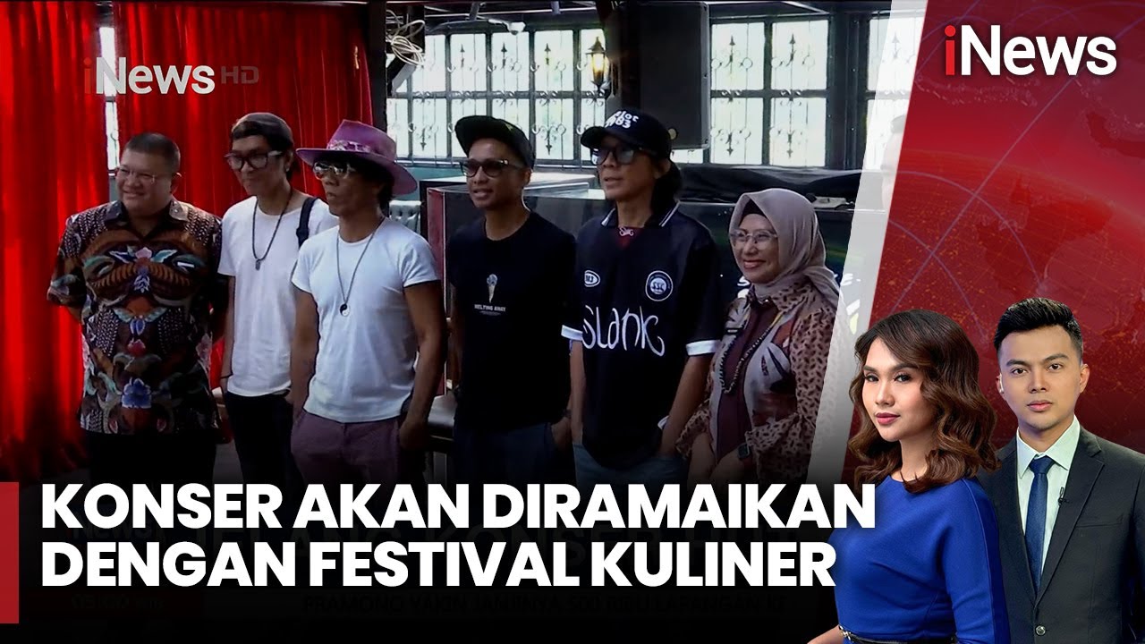 Konser HUT SLANK Usung Tema Pasar Malam - iNews Pagi 30/10 - YouTube