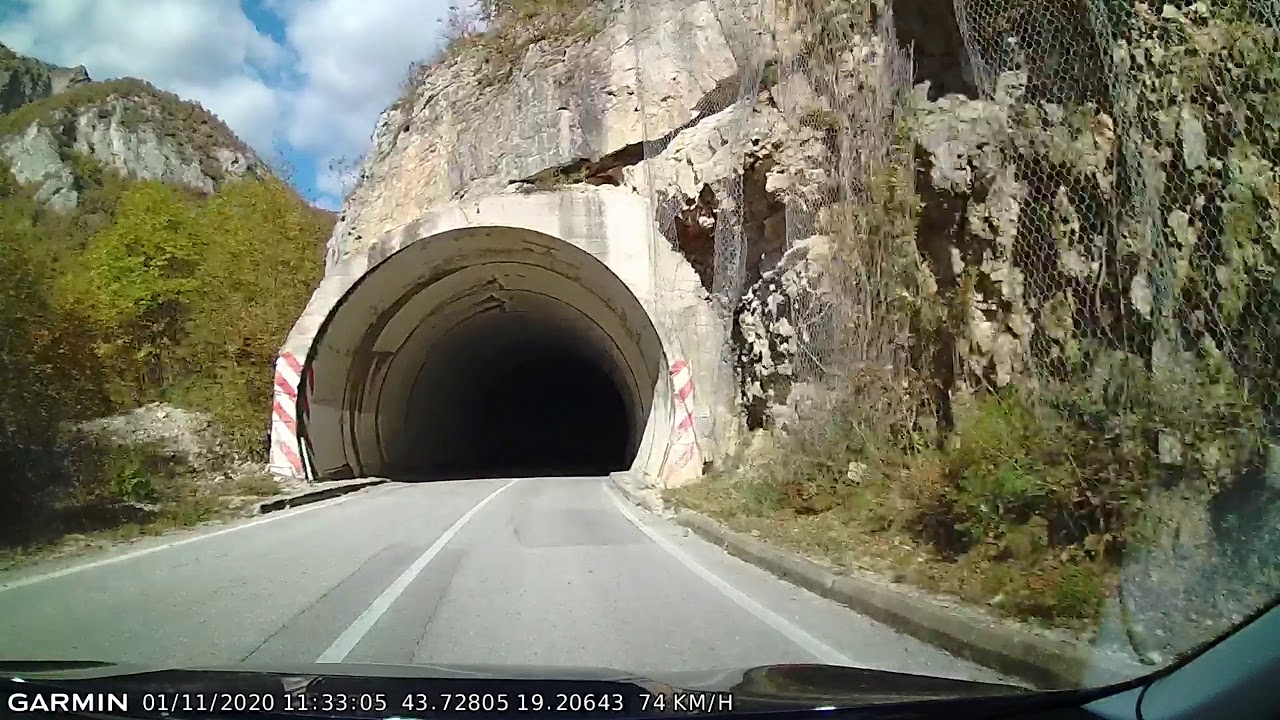 DRIVE #1416: Rudo-Goražde (Bosnia and Herzegovina) (timelapse 4x) *Read ...