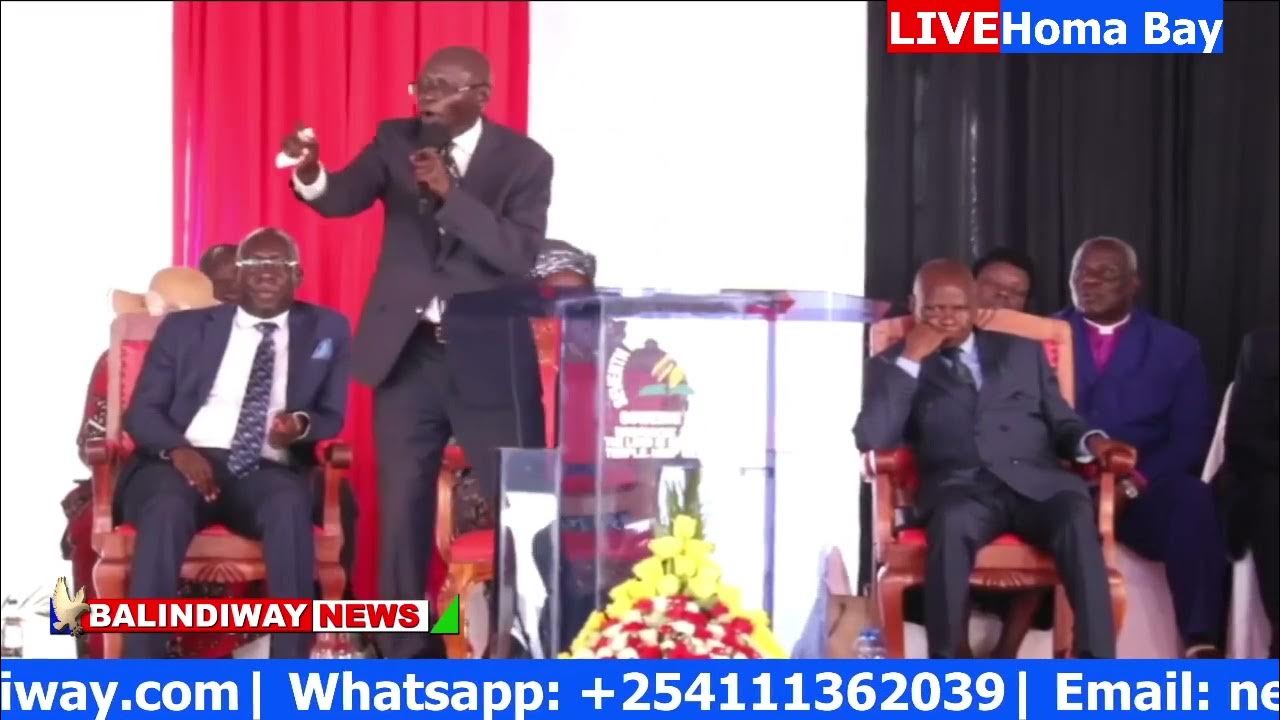 Listen what this Luo pastor told president Ruto face toface in HomaBay after Raila Odinga ...