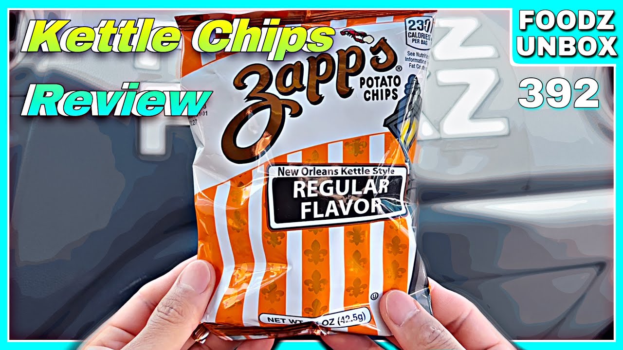 Zapp’s Regular Chips Review - Foodz Unbox 392 - YouTube