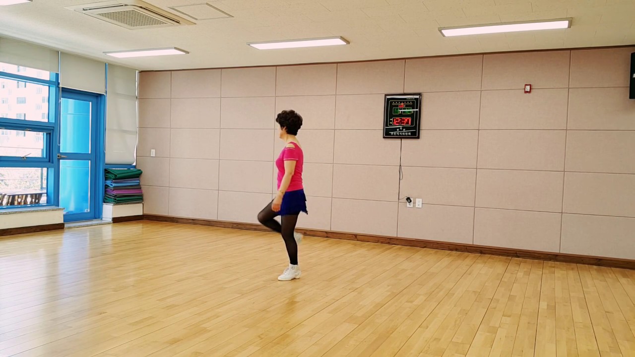 Contigo Cha Cha (Line Dance) Beginner Cha Cha Christina Yang - YouTube