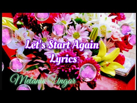 Let's Start Again lyrics - YouTube