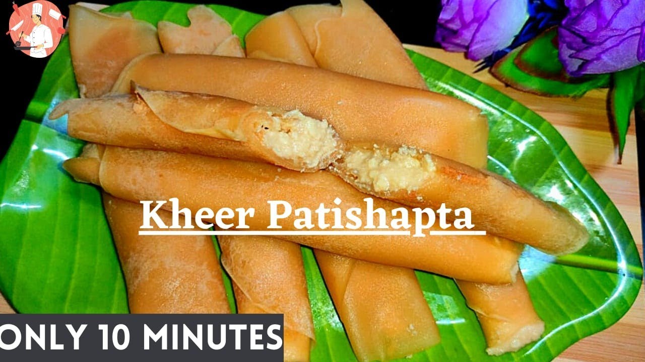 Kheer Patishapta| Gurer Patishapta Recipe| Bengali Patishapta| Makar ...