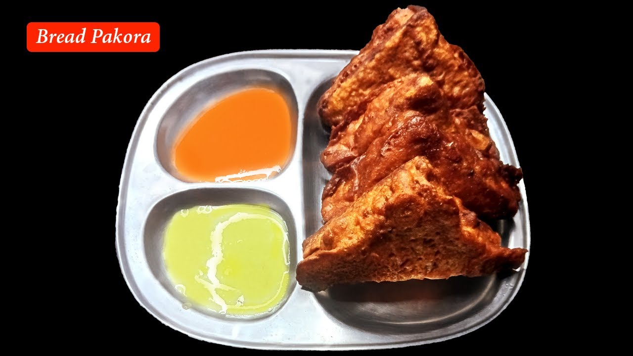 Halwai jaisa Bread Pakora केवल 1 चिज़ डाले घर में बनेगा हलवाई जैसा ...