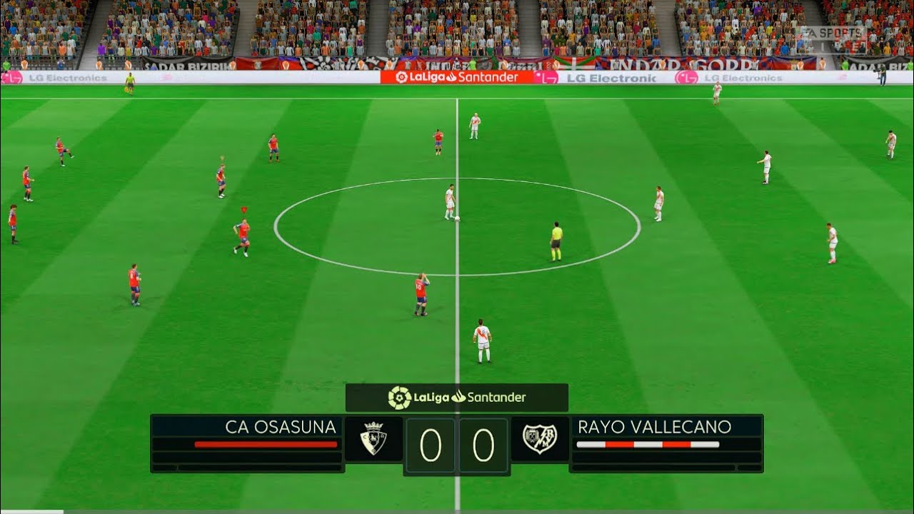 FIFA 22 [PC] || eSIM Mod 3.0 - CA Osasuna vs Rayo Vallecano ...