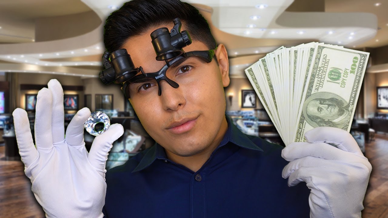 ASMR | Rude Pawn Shop Role Play! (4K) - YouTube