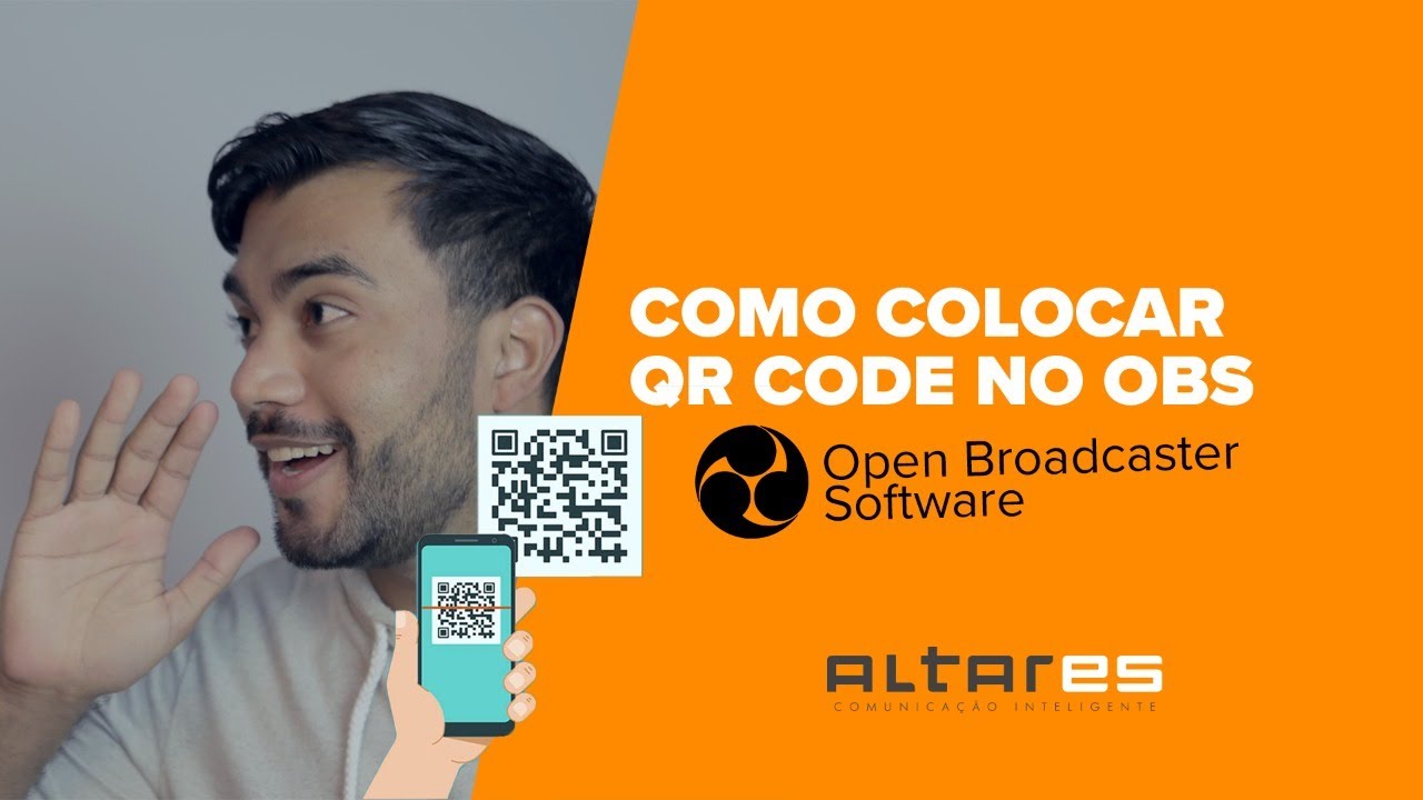 Como Colocar QR CODE no OBS - YouTube