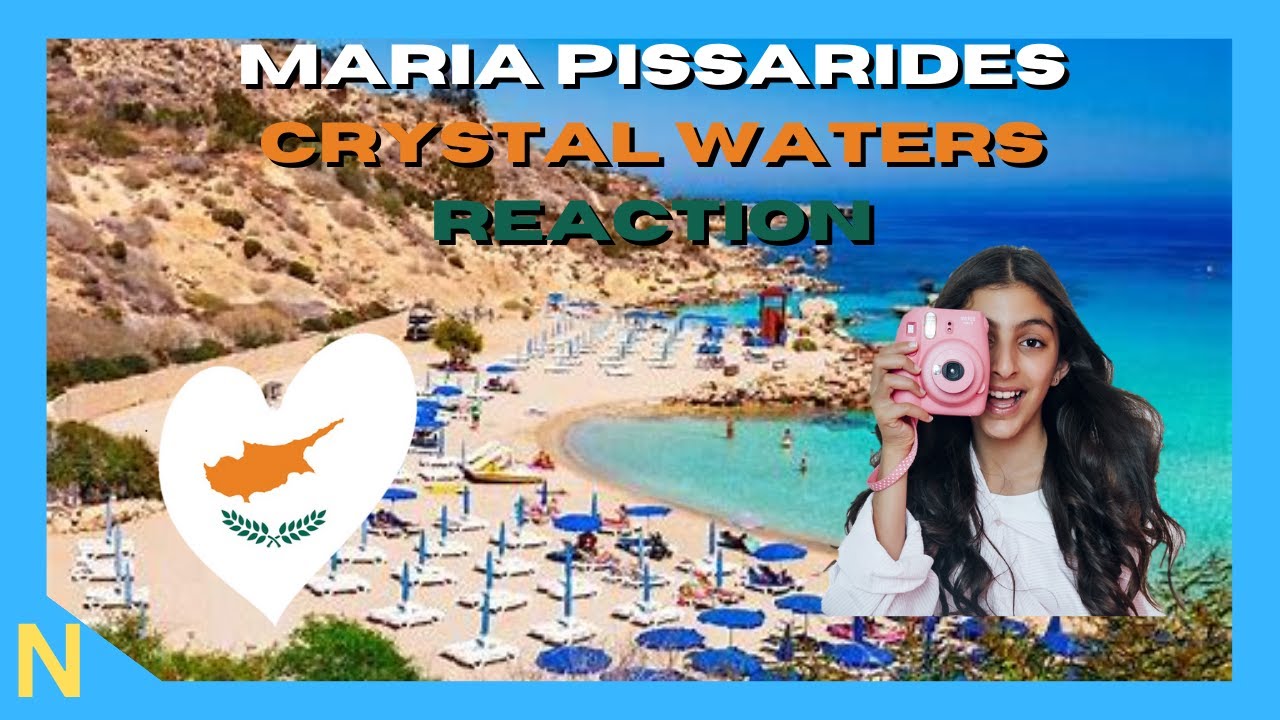 Reaction: Maria Pissarides- Crystal Waters | Junior Eurovision 2024 ...