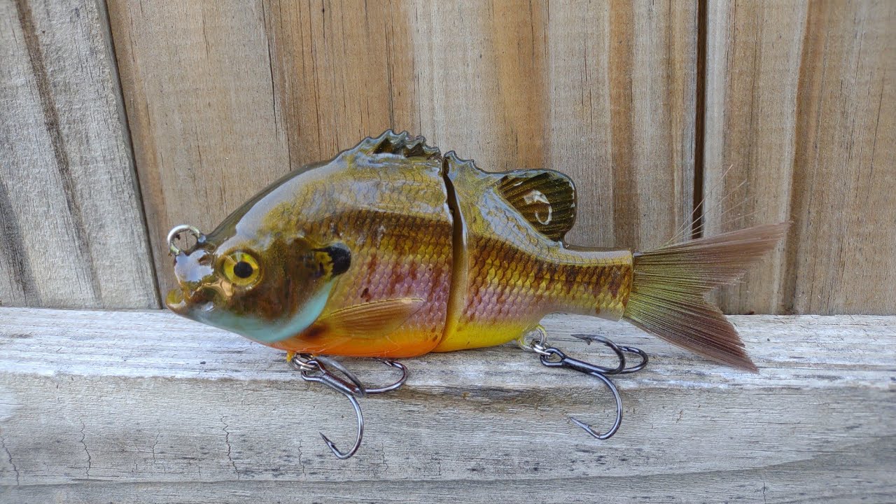 How to paint a bull bluegill. - YouTube
