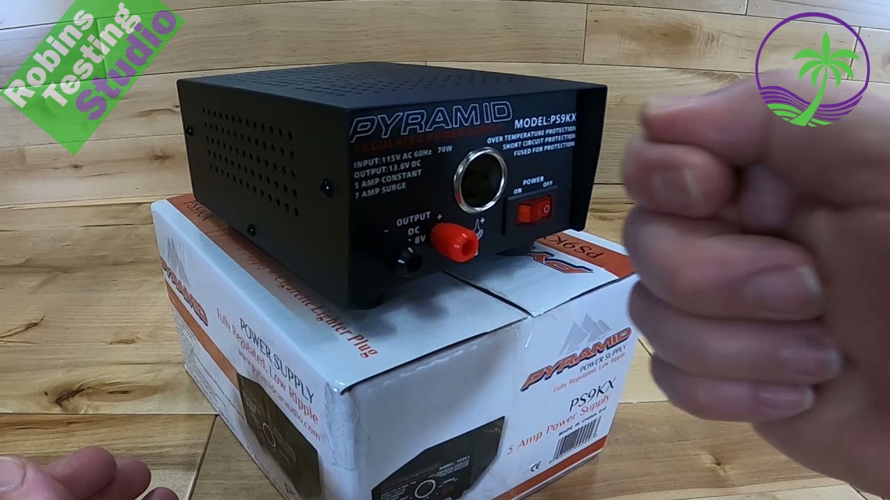 Features & Benefits of the PYRAMID PS9KX 5 Amp Bench Power Supply - AC ...