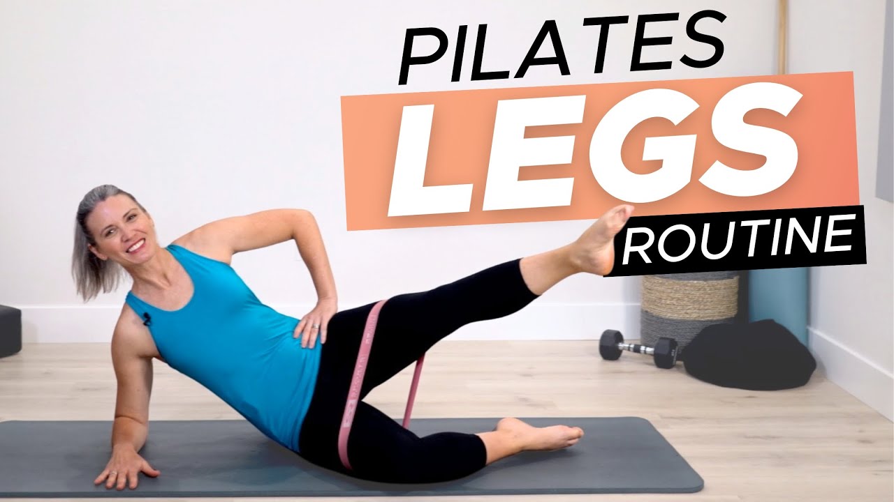 10 Minute Leg Workout - Pilates For Legs and Hips - YouTube