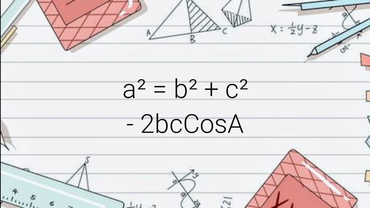 Cosine Law - Song - YouTube