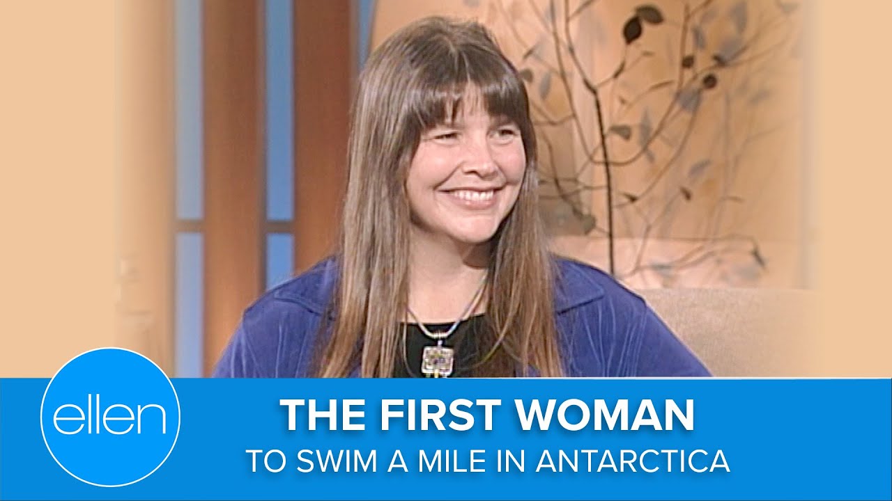 The First Woman to Swim a Mile in Antarctica - YouTube