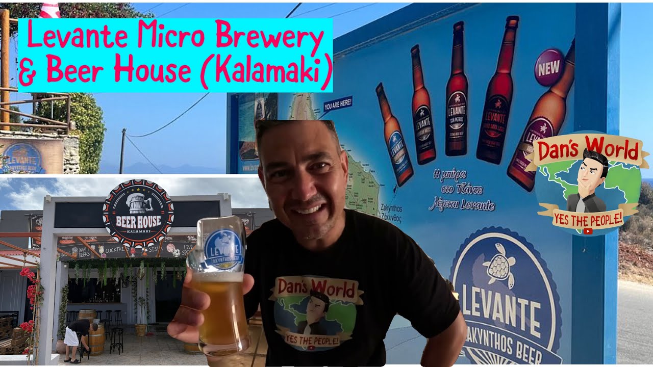 Levante Micro Brewery & Beer House (Kalamaki) - YouTube
