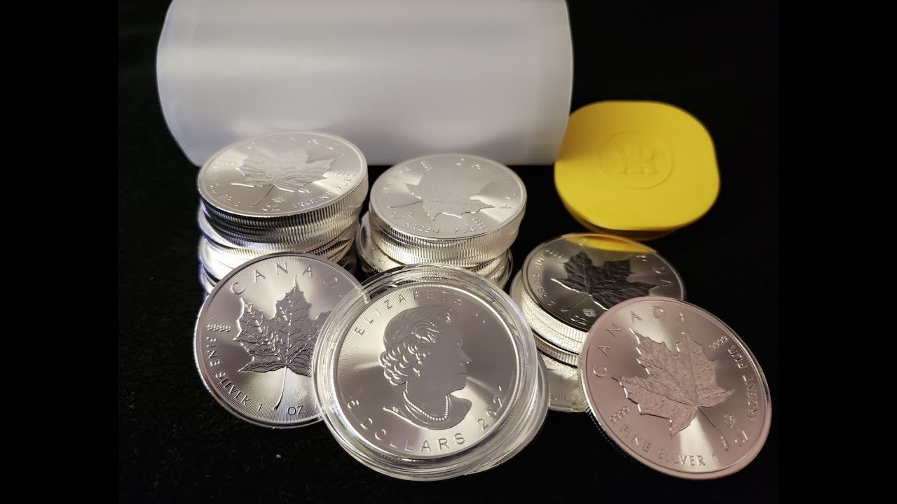 New 2021 Canadian Silver Maple Leaf Coin - YouTube