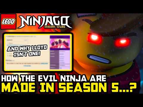 Who Made the Season 5 Evil Ninja? 😈 Ninjago Dragons Rising Season 5 News and Speculation!