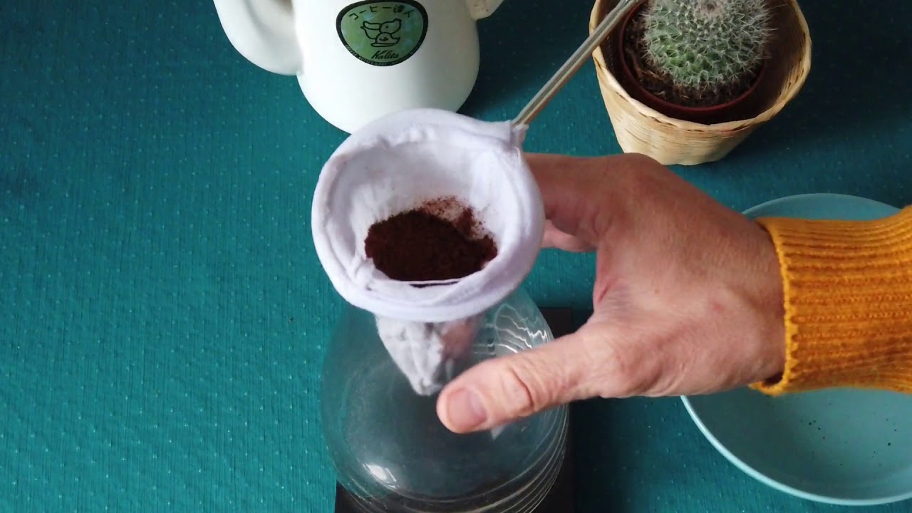 Infusion method for Nel Drip, (Flannel dripper, Cotton filter) Nel ...