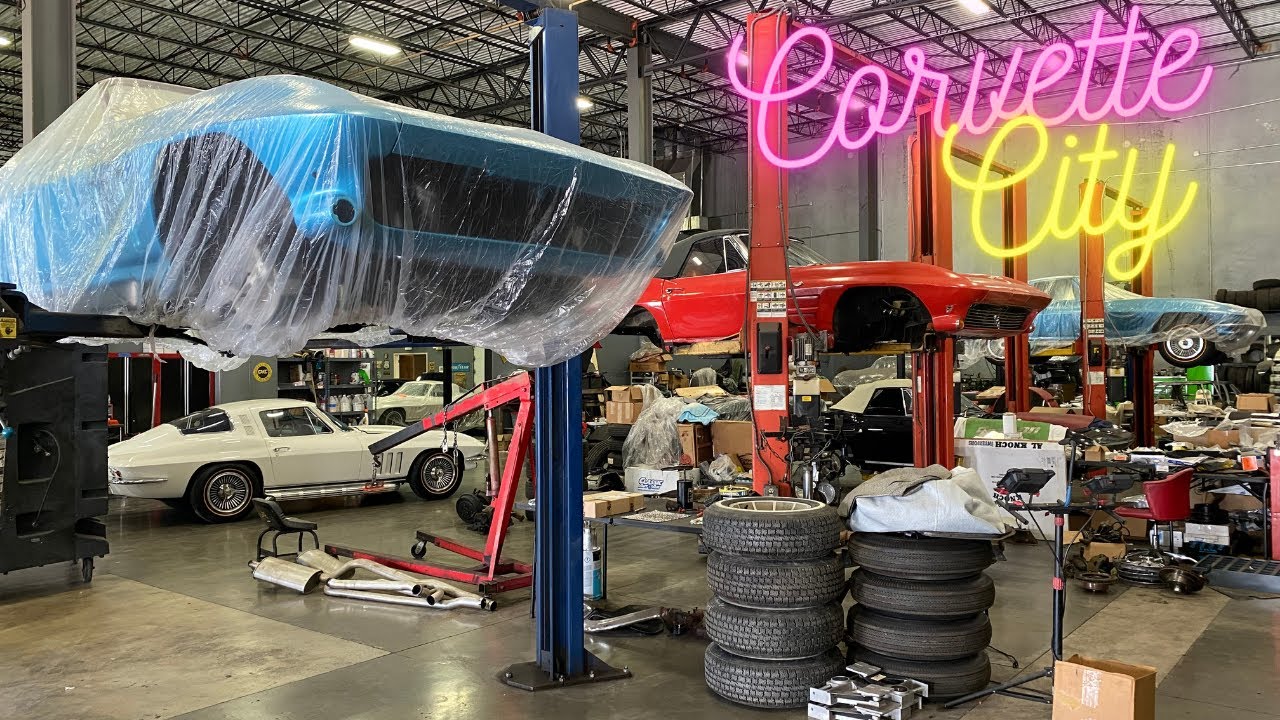 Corvette Restoration Shop Updates, Two NEW Vettes / Drag Chevelle - YouTube