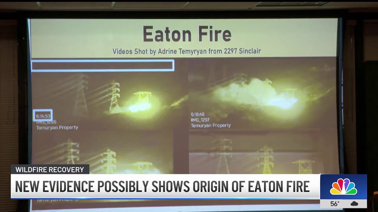 New evidence possibly shows origin of Eaton Fire - YouTube