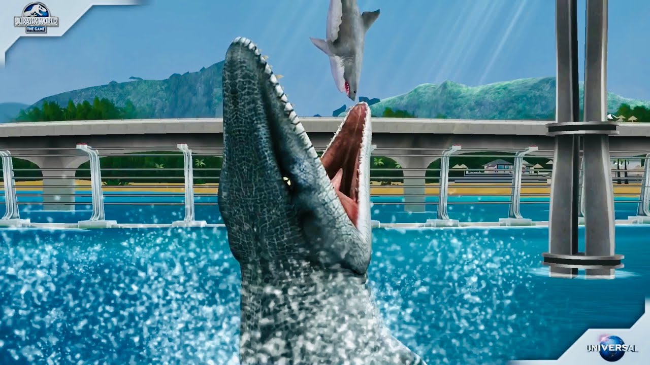 MOSASAURUS VS STYXOSAURUS IN JW - LEGEND EVENT- JURASSIC WORLD THE GAME ...