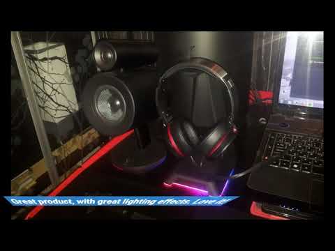 User Review: Razer Base Station Chroma Headphone/Headset Stand w/ USB Hub: Chroma RGB Lighting...